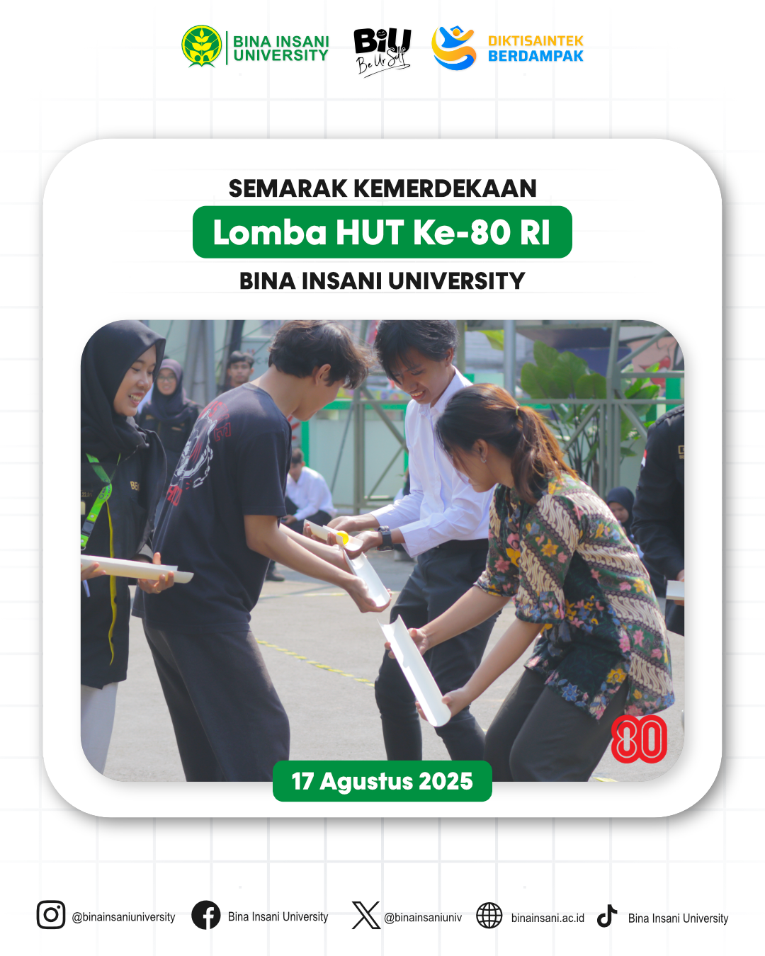 Semarak Kemerdekaan: Lomba HUT Republik Indonesia ke-80 di Universitas ...