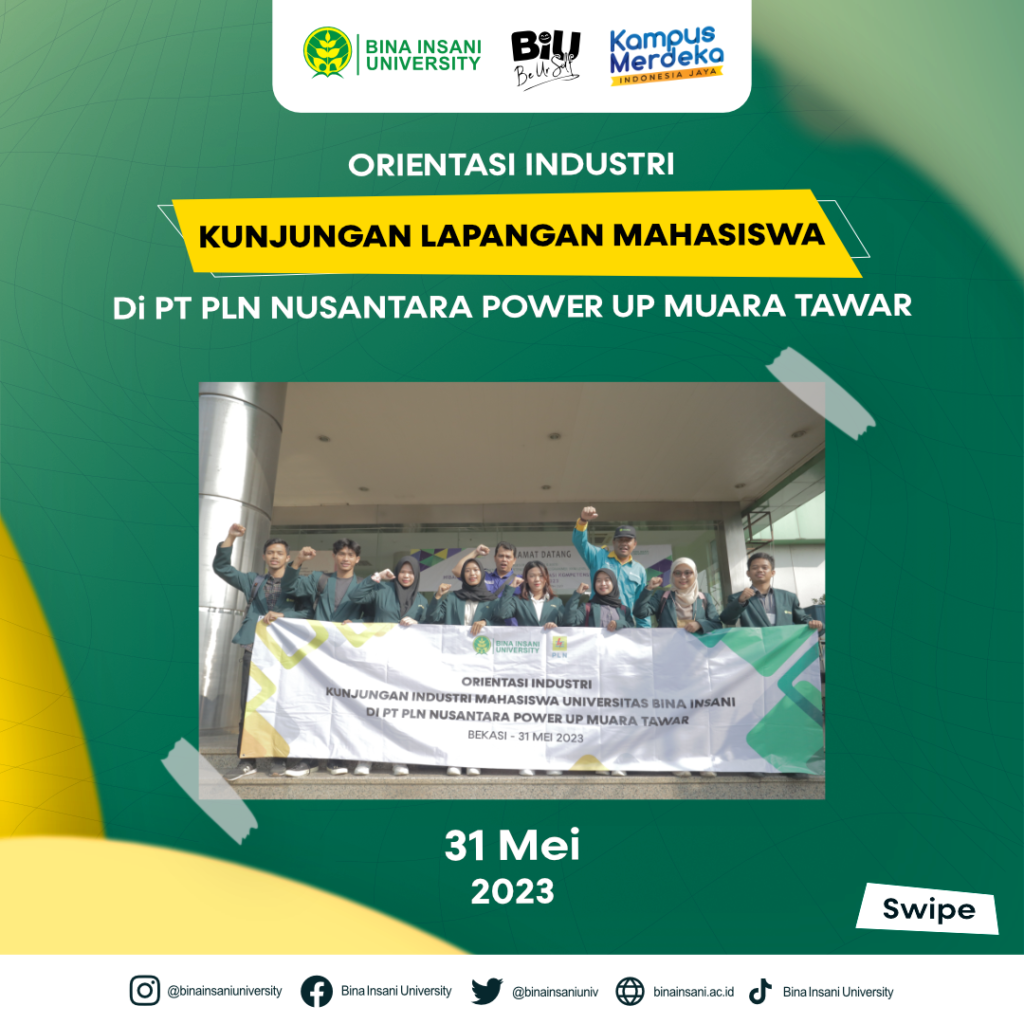 KUNJUNGAN INDUSTRI MAHASISWA - PT PLN NUSANTARA POWER UP – Universitas ...