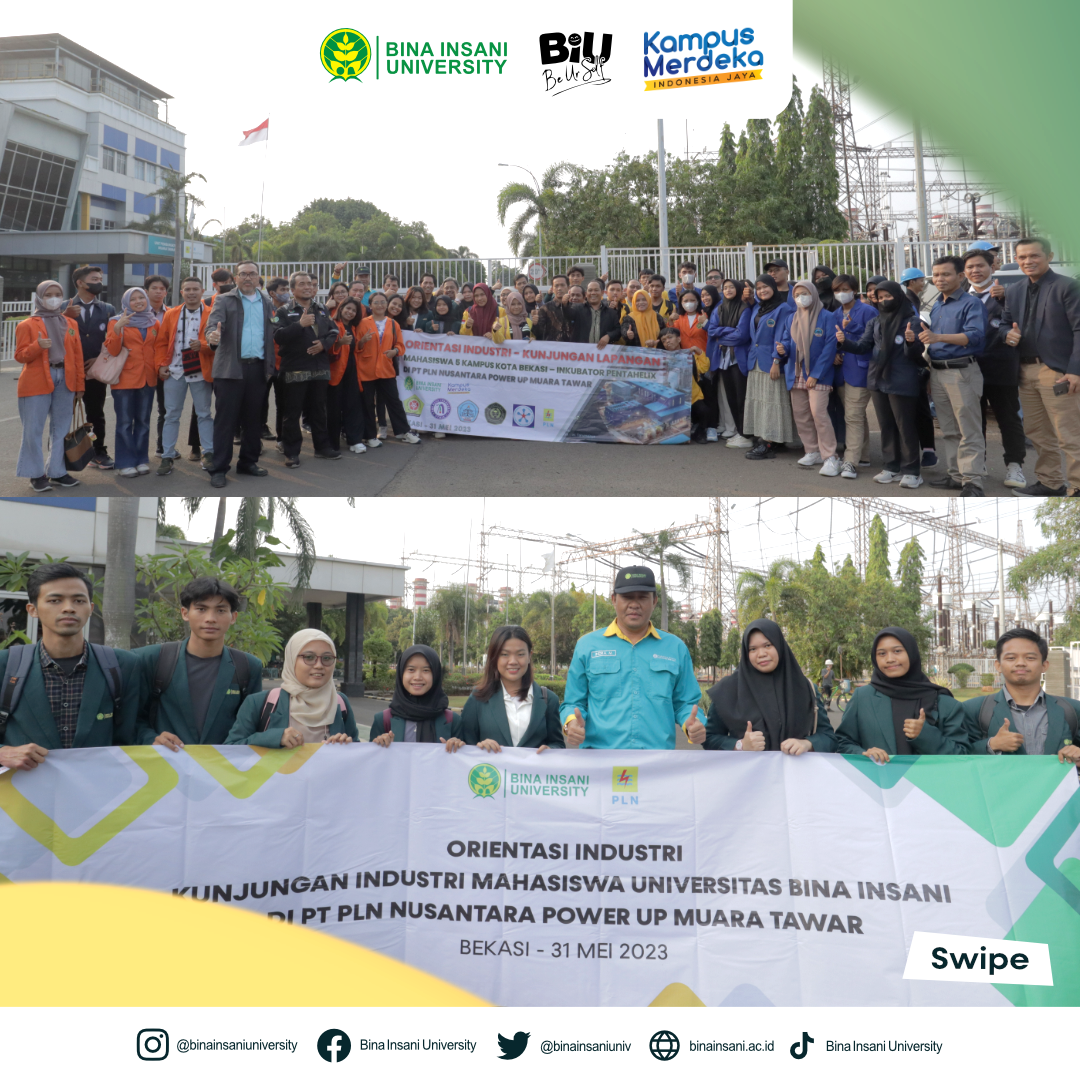 KUNJUNGAN INDUSTRI MAHASISWA - PT PLN NUSANTARA POWER UP – Universitas Bina Insani